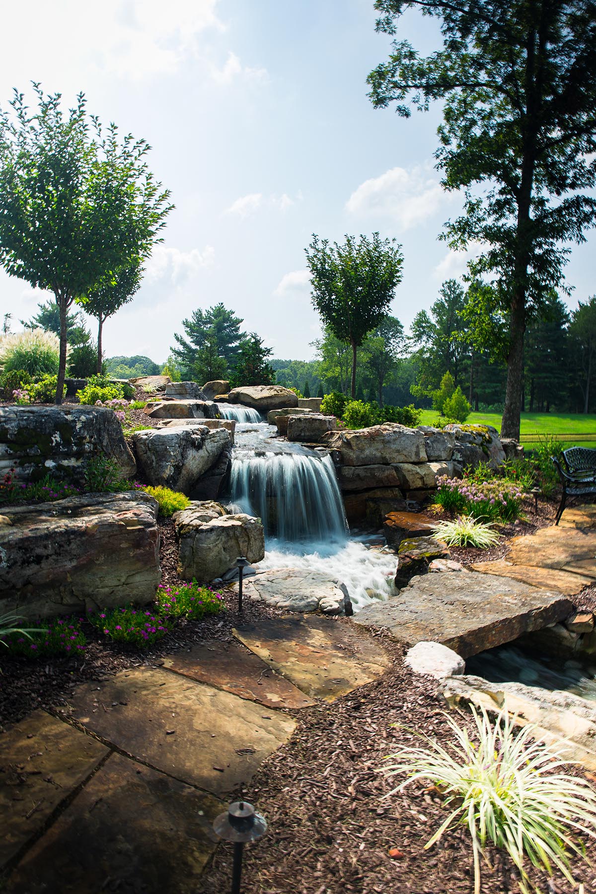 Natural Stone Landscaping - Aching Acres Landscaping