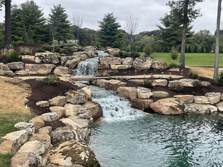 Natural Stone Landscaping - Aching Acres Landscaping