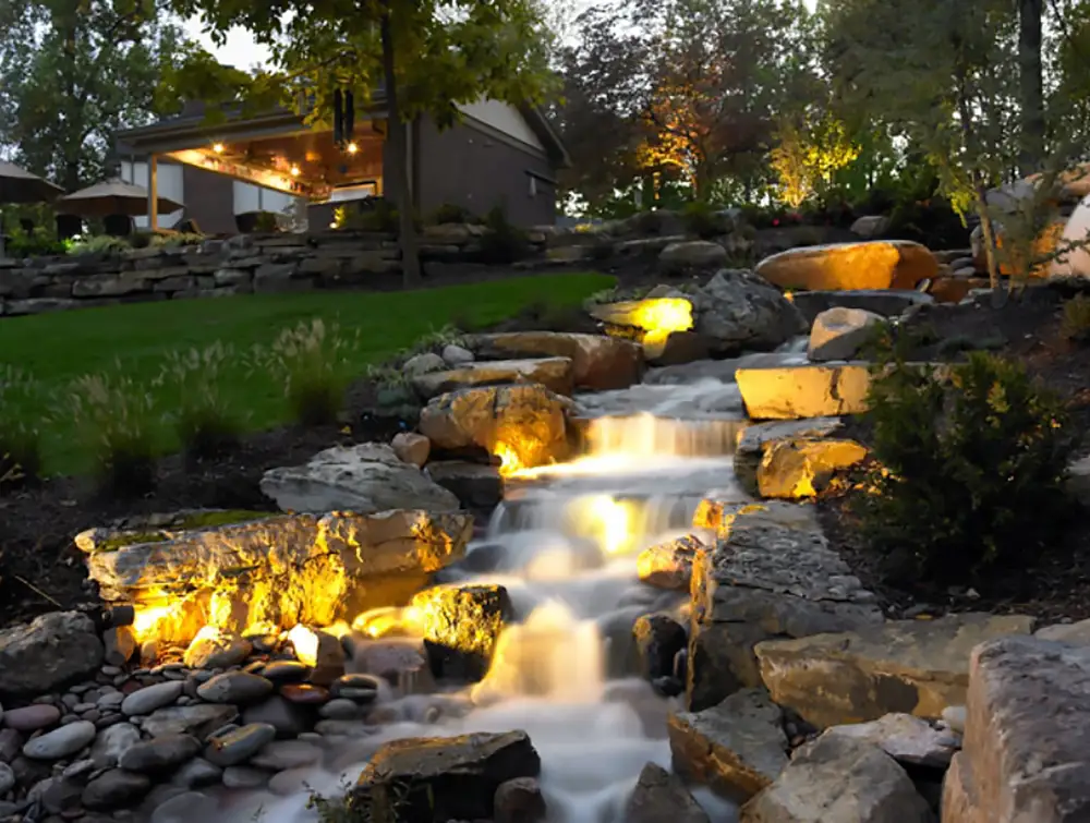 Rock Landscape Ideas Outdoor Lighting Outdoor Lighting Aching Acres